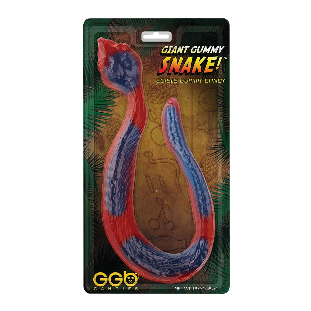 Giant Gummy Snake – Violets & Cream