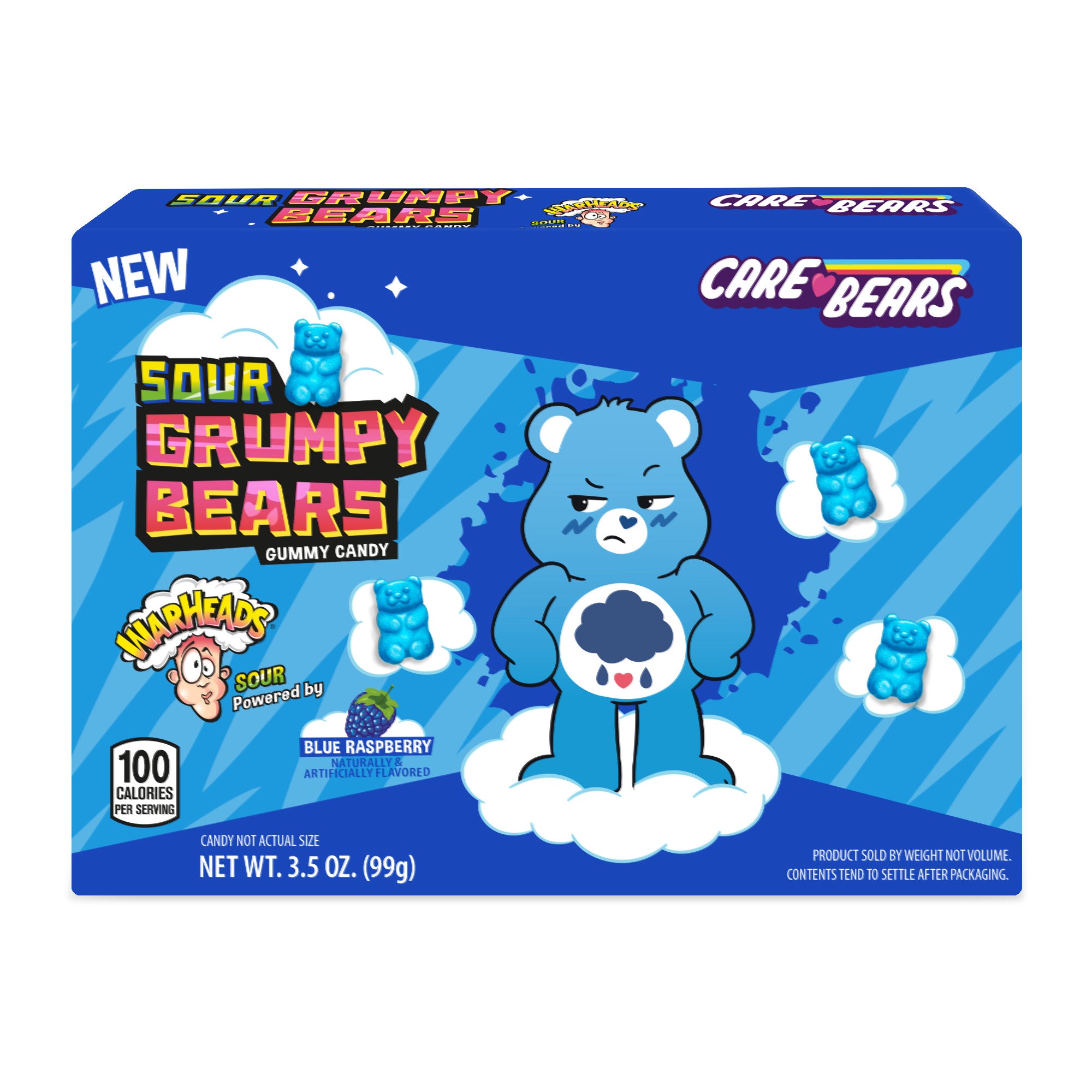 Sour Grumpy Bears - Warheads - Theater Box – Violets & Cream
