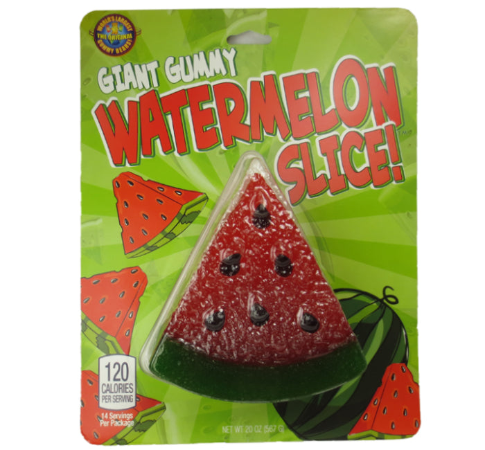 Giant Gummy Watermelon Slice – Violets & Cream