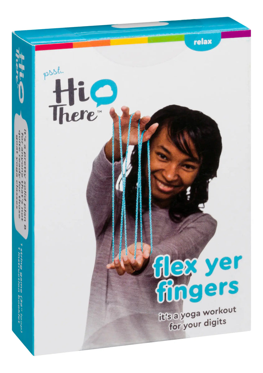 Hi There! Flex Yer Fingers – Violets & Cream